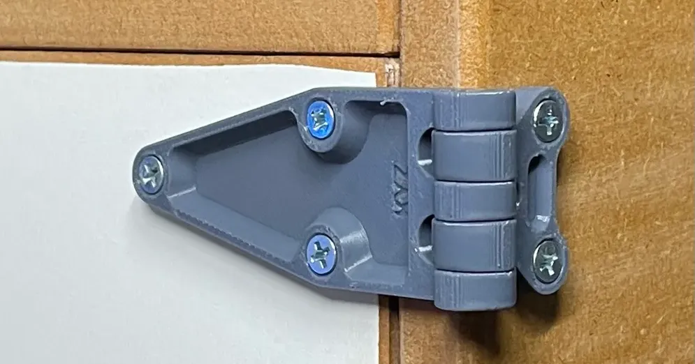 Print in Place - 270 Degree Door Hinge - Designed for 3D Printing by ...