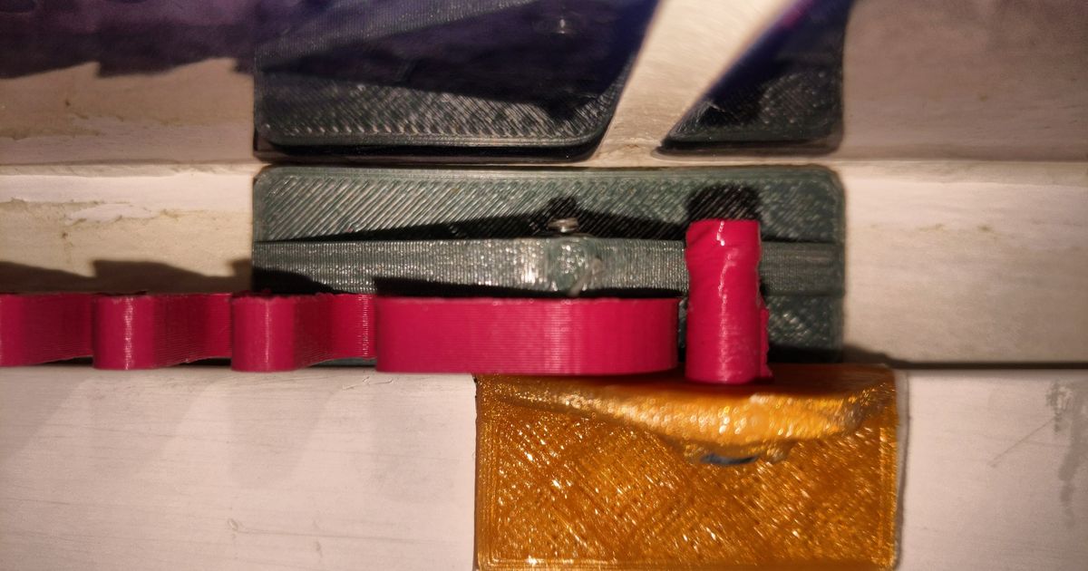 Customizable window holder base by L29Ah | Download free STL model ...