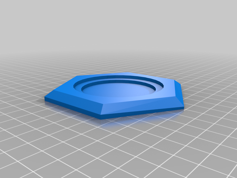 Combo Amiibo / Disney Infinity Figure Spacer Hex Stand by Arturis ...