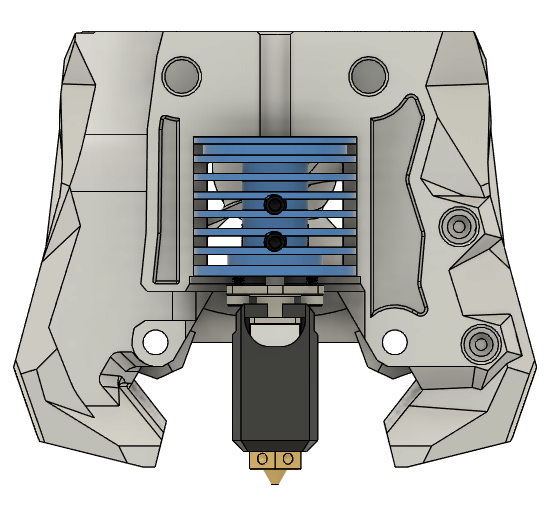 Voron Stealthburner for TZ V6 with E3D V6 nozzle by Brooks | Download ...