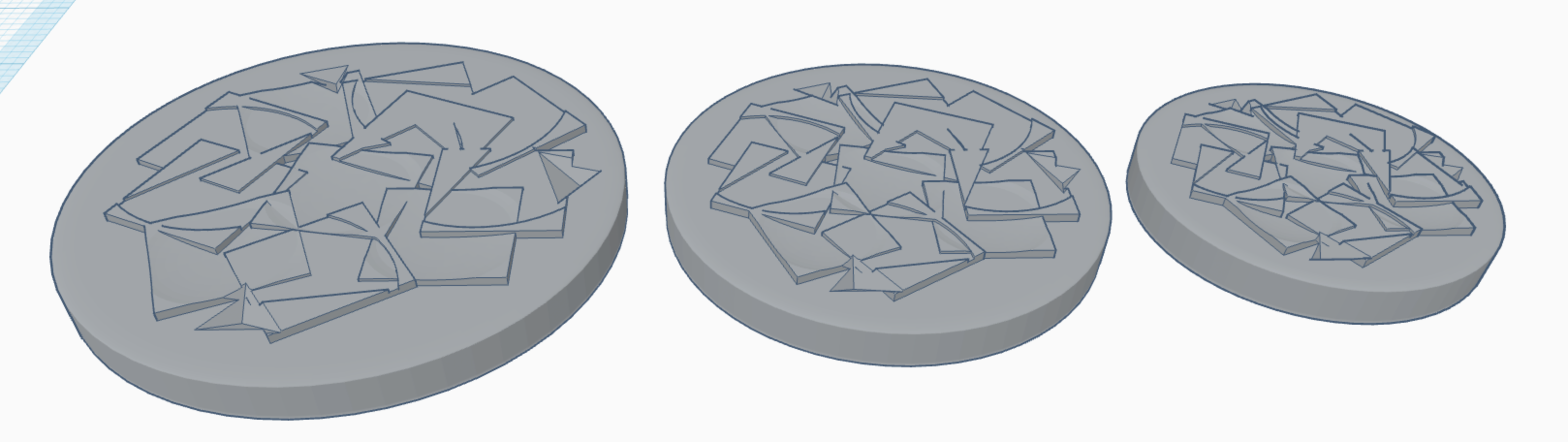 Miniature Bases Trash Pattern by RobertusMaximus | Download free STL ...
