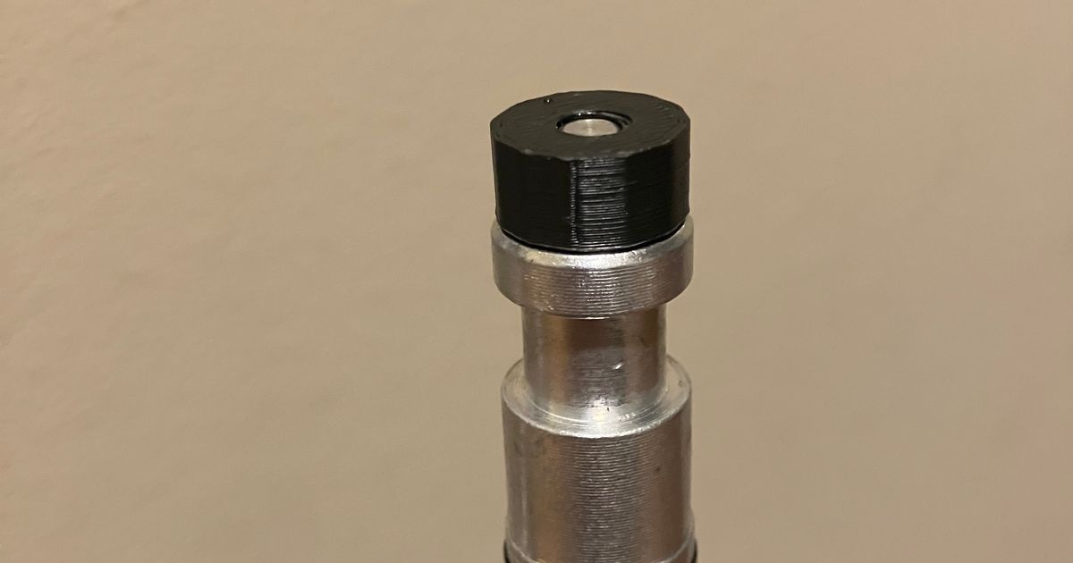 1/4x20 thread cap by Matt M | Download free STL model | Printables.com