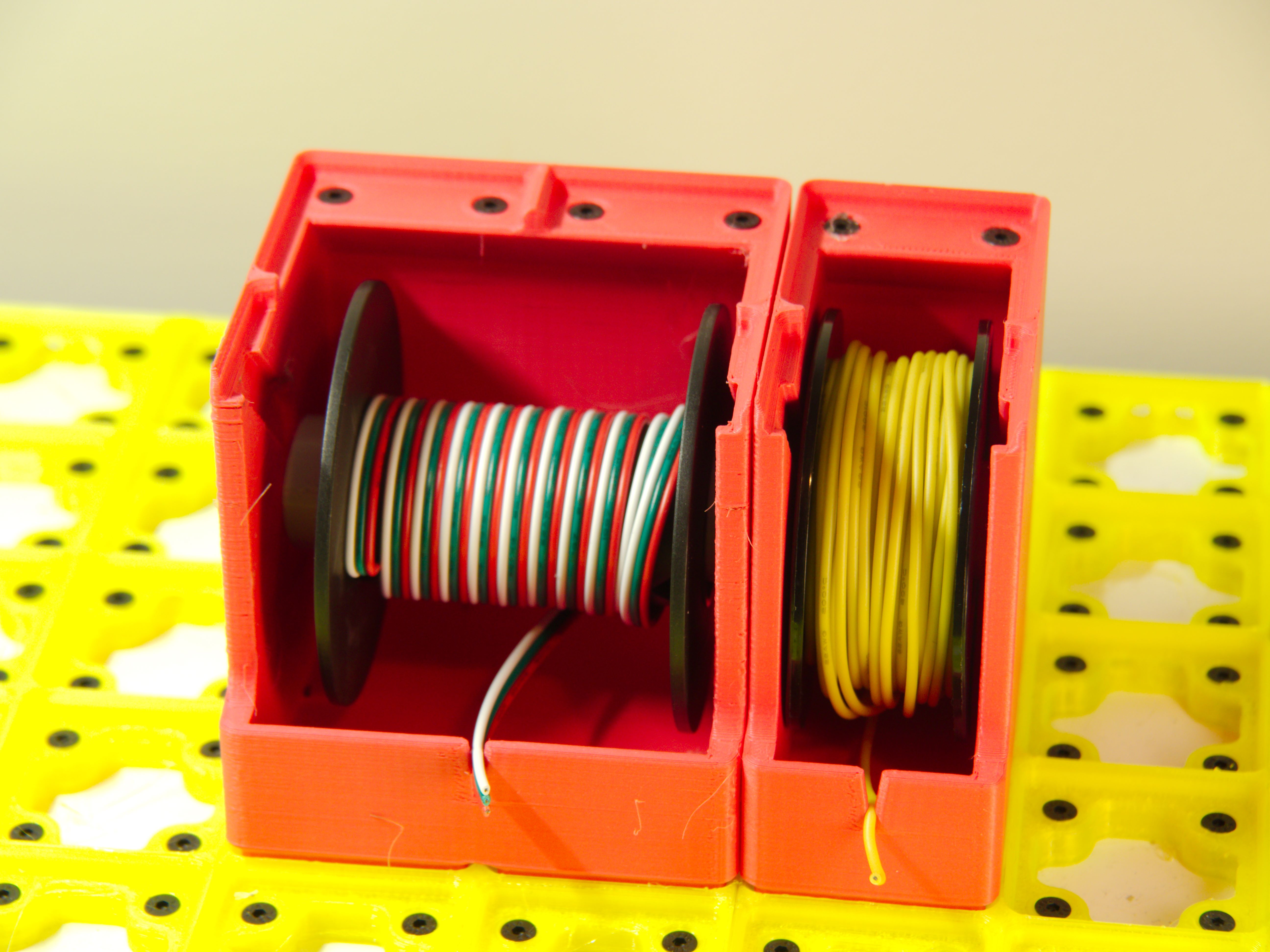 Gridfinity Stackable Wire spool Holder by DoktorKrove | Download free ... Gridfinity Stackable Wire spool Holder by DoktorKrove | Download free ...
