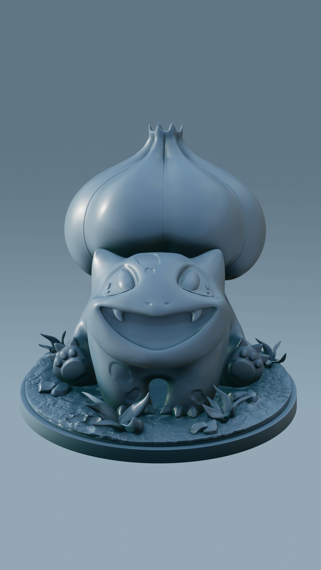Cute Bulbasaur Pot/Planter/Vase by sphynx | Printables Store