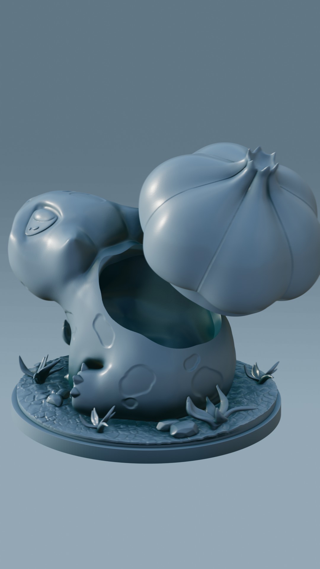 Cute Bulbasaur Pot/Planter/Vase by sphynx | Printables Store