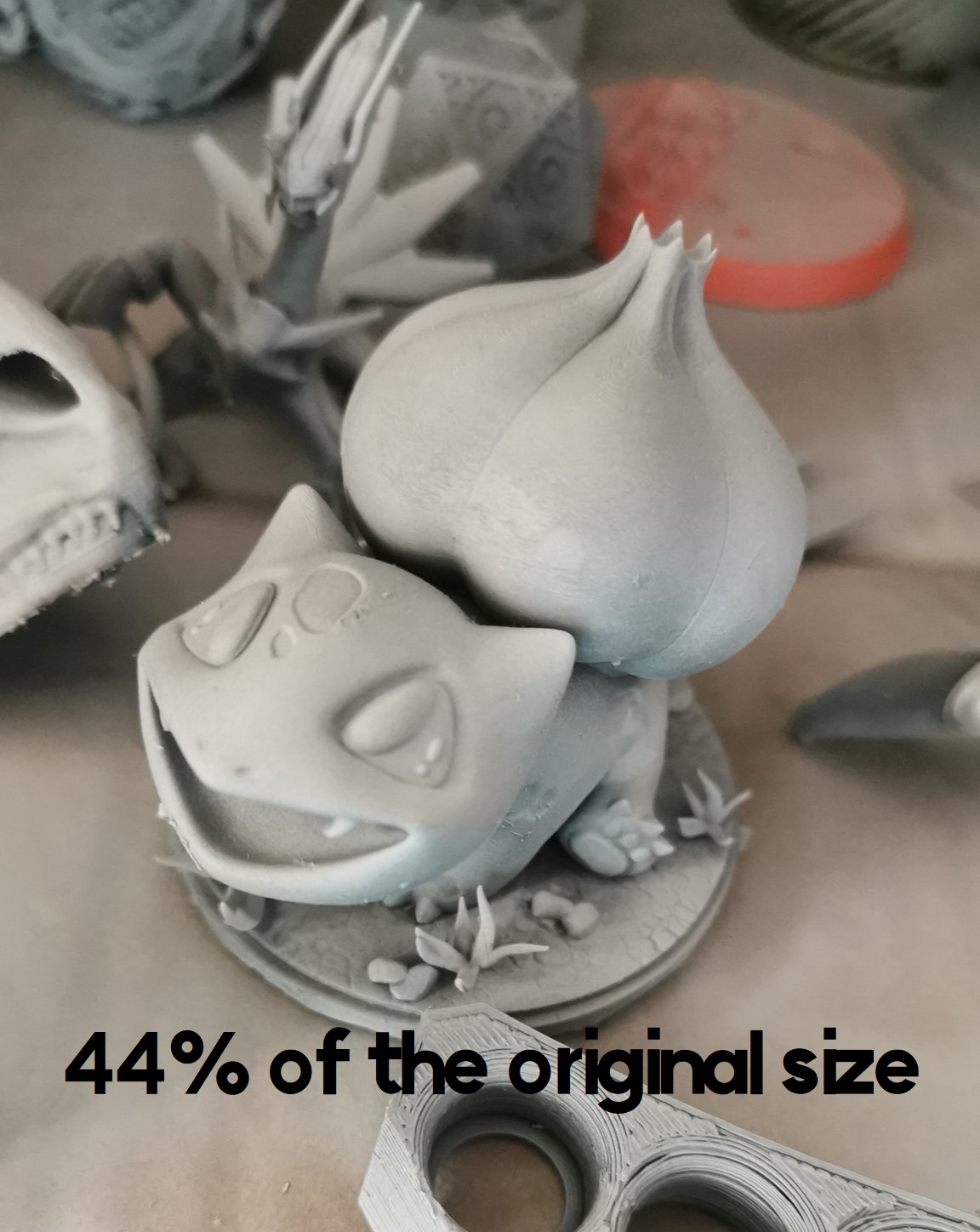 Cute Bulbasaur Pot/Planter/Vase by sphynx | Printables Store