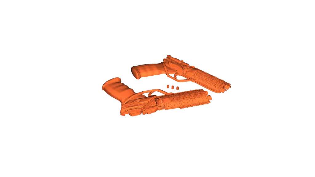 Blade Runner 2049 Gun by Peter Farell | Download free STL model ...