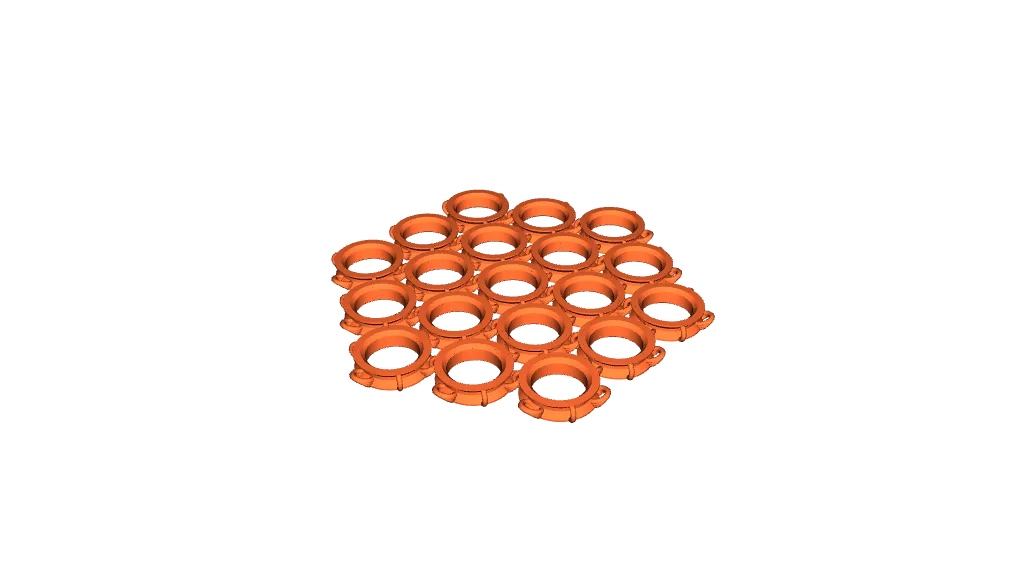 Flexible Ring Mesh 6 Models by Triple G Workshop | Download free STL ...