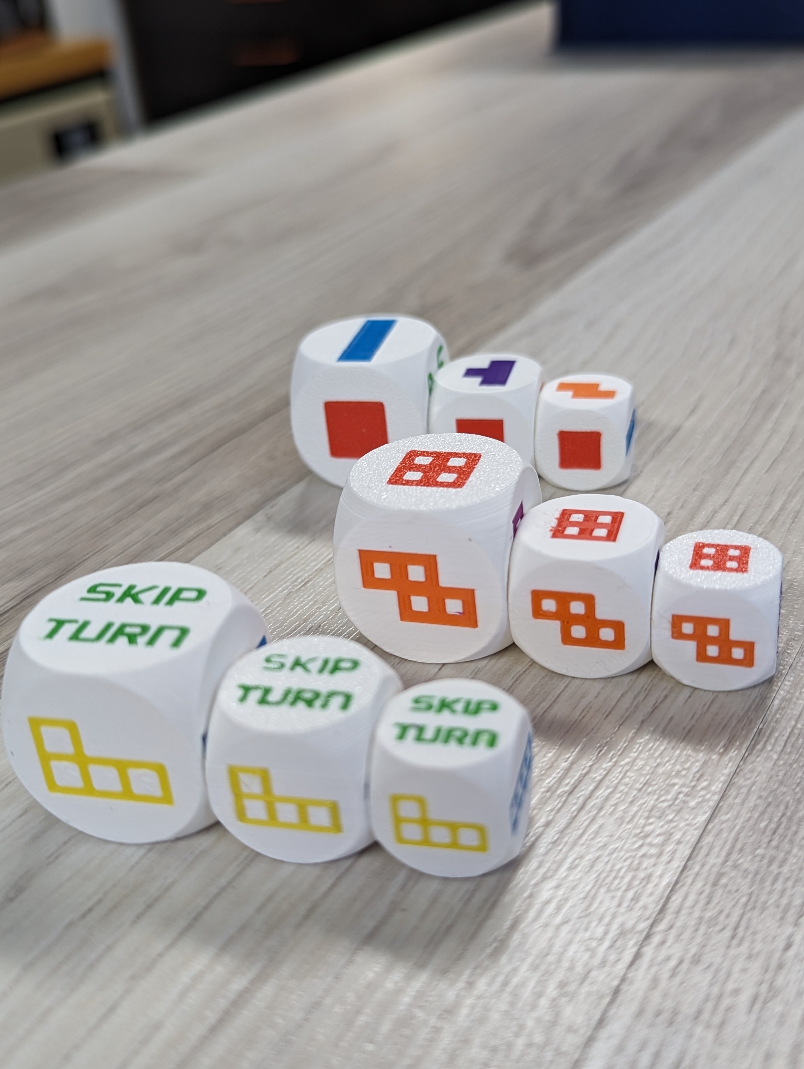 Balance Tetris Game Dice by MarcElbichon | Download free STL model ...