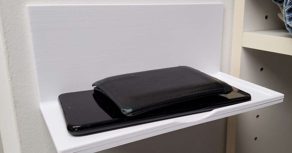 Phone Shelf by ThatGuy | Download free STL model | Printables.com