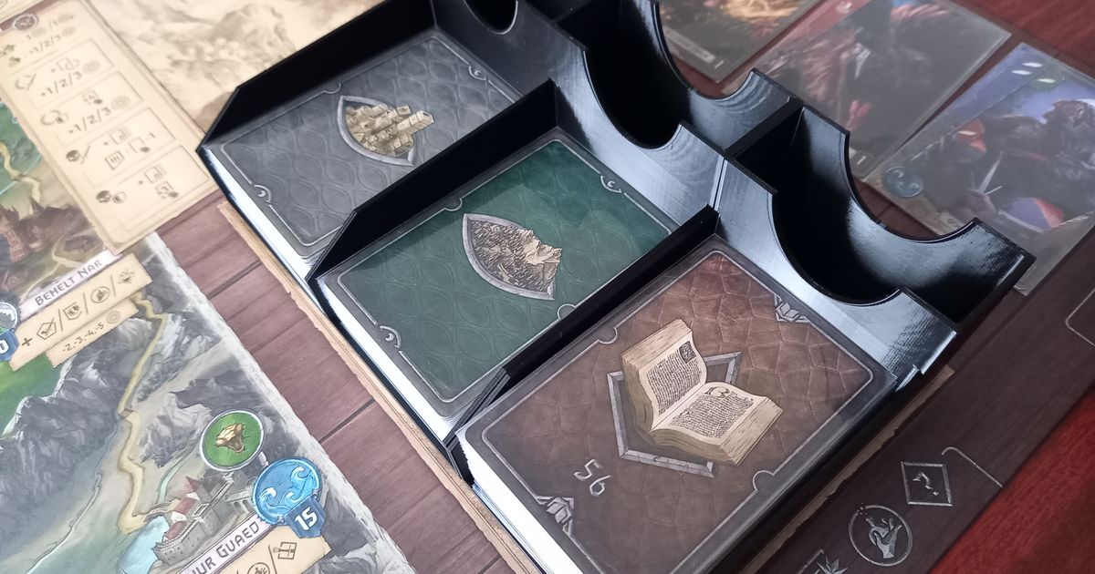 The Witcher: Old World - Card Holders by Duke Nuke | Download free STL ...