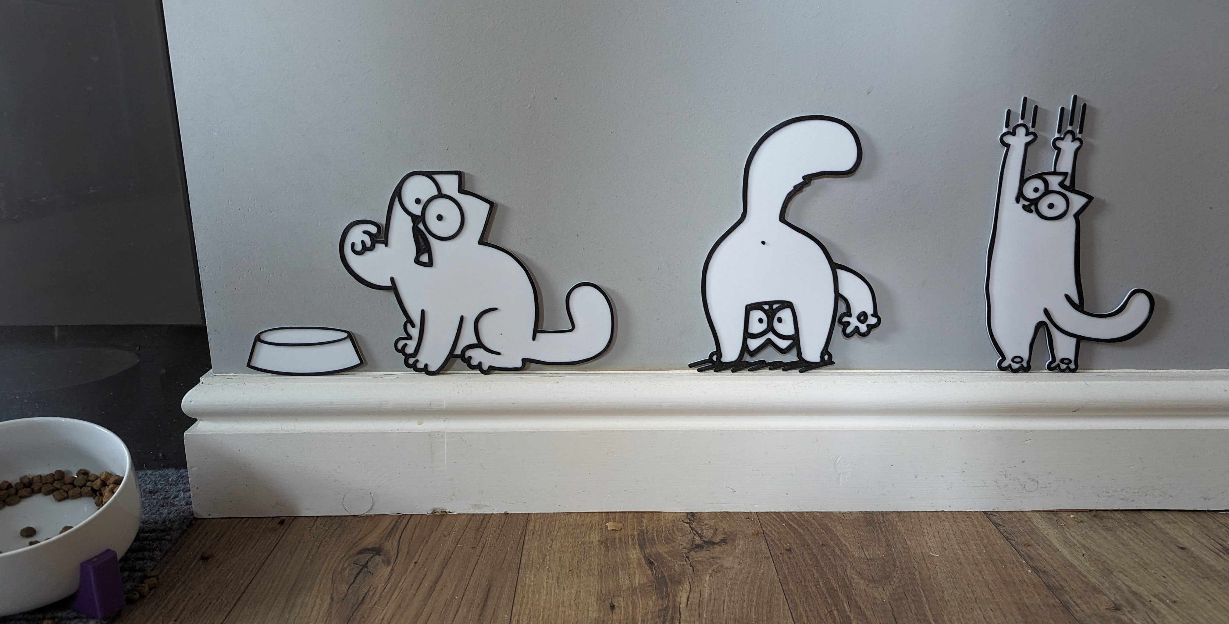 Simon's Cat Meow You Doing? by Antony Burden | Download free STL model ...