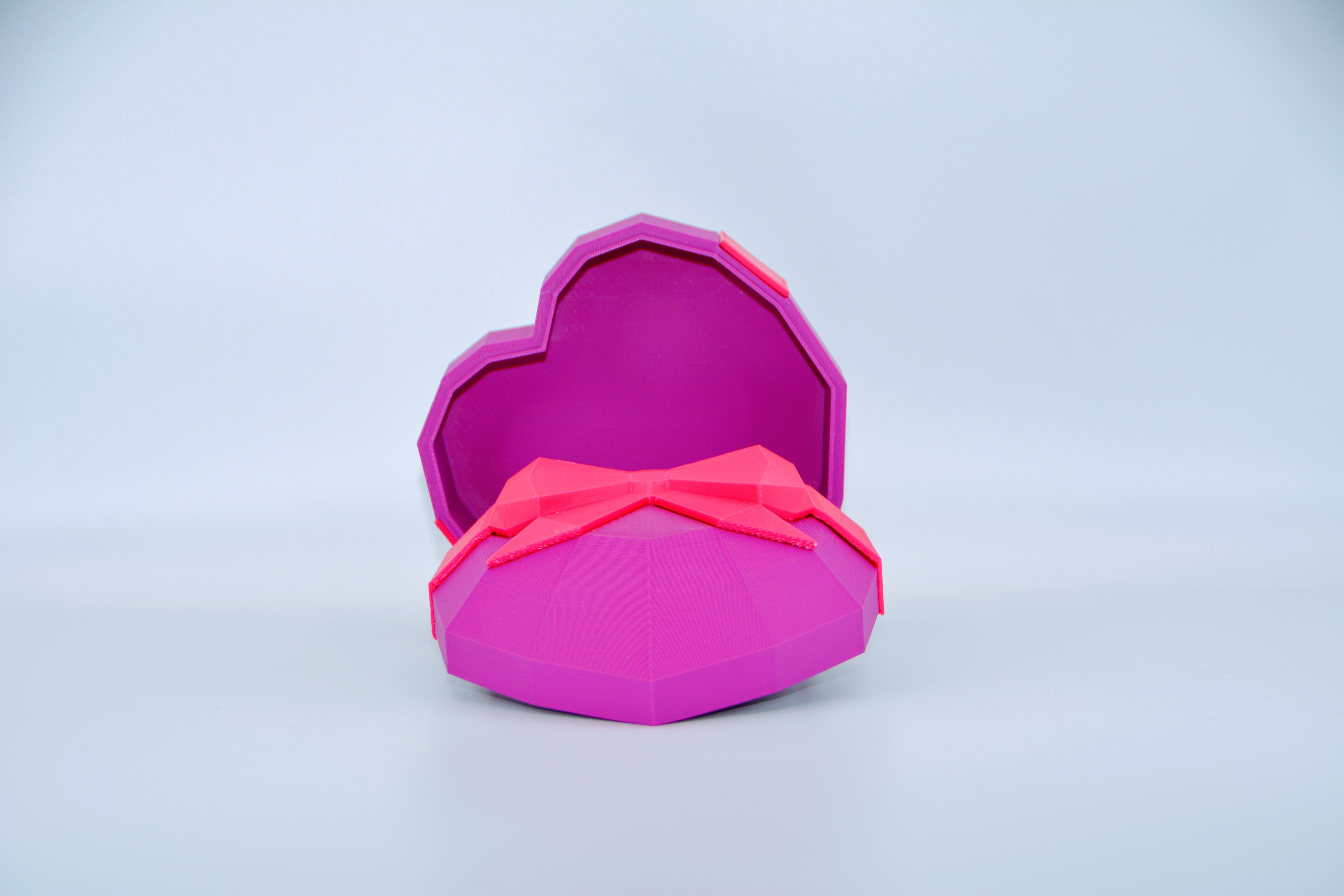 Low Poly Heart-Shaped Gift Box by TheCraftyMaker | Printables Store