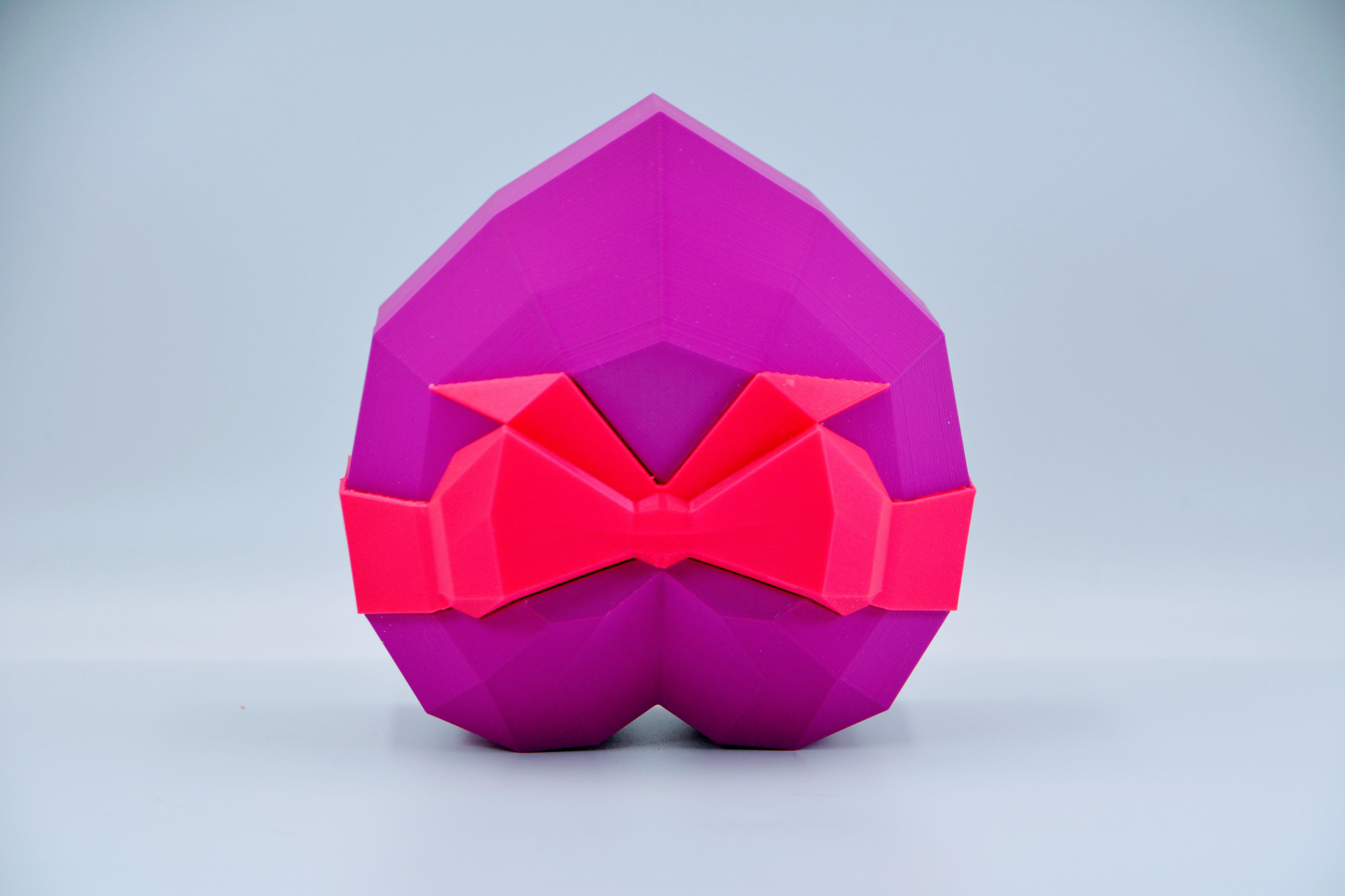 Low Poly Heart-Shaped Gift Box by TheCraftyMaker | Printables Store