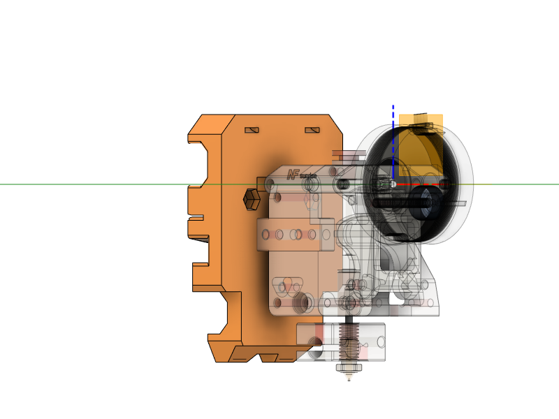 NF-Sunrise Gantry Mount prusa style by janbo | Download free STL model ...