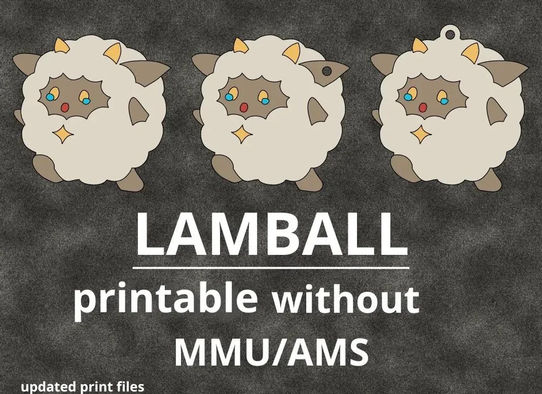Palworld - Lamball v2 by Ts3D | Download free STL model | Printables.com