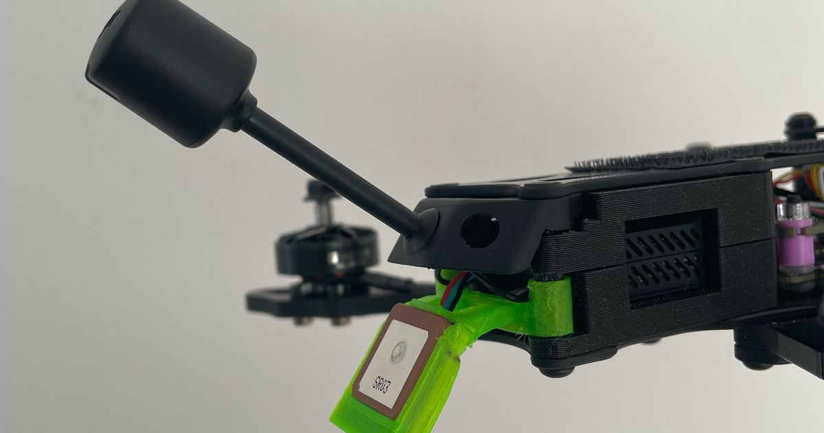 DJI O3 Mount QAV-S Johnny FPV Edition by Lennie | Download free STL ...