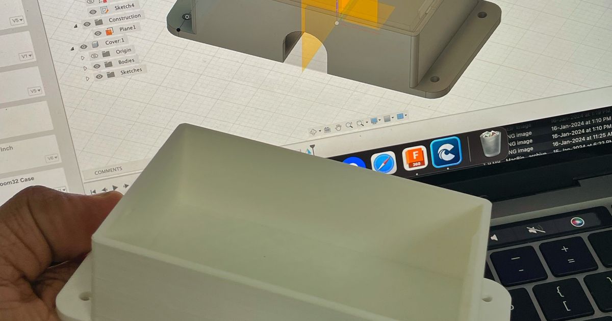 Snap Fit Junction Box by Aravind Vijayan | Download free STL model | Printables.com