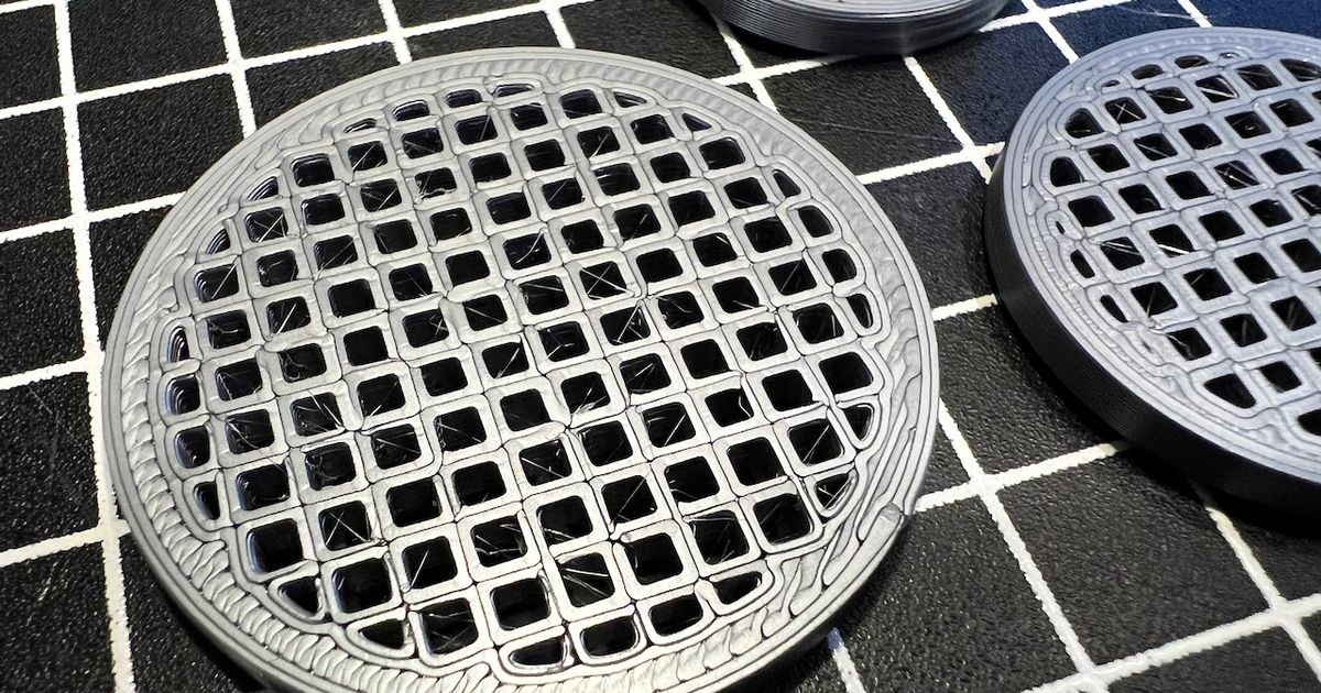 Miniature Bases Grate Pattern by RobertusMaximus | Download free STL ...