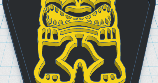 Tiki Keytag 27 by Peter Ennist | Download free STL model | Printables.com