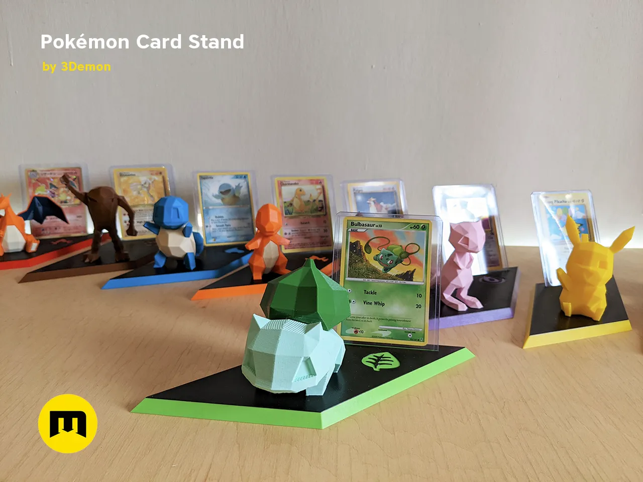 Pokemon Card Stands by 3Demon | Download free STL model | Printables.com