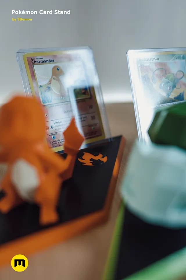 Pokemon Card Stands by 3Demon | Download free STL model | Printables.com