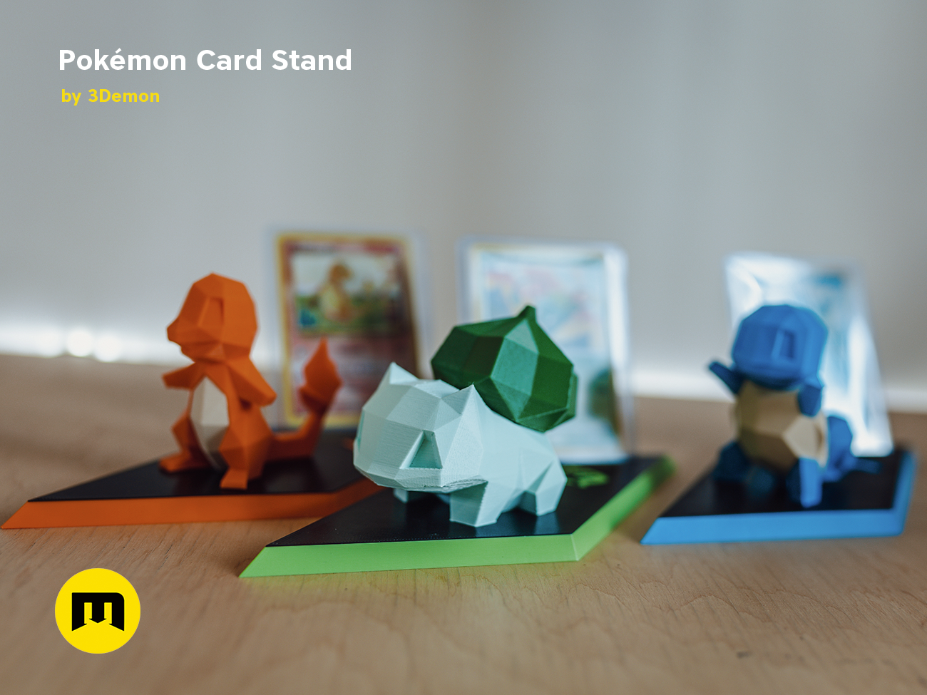Pokemon Card Stands by 3Demon | Download free STL model | Printables.com