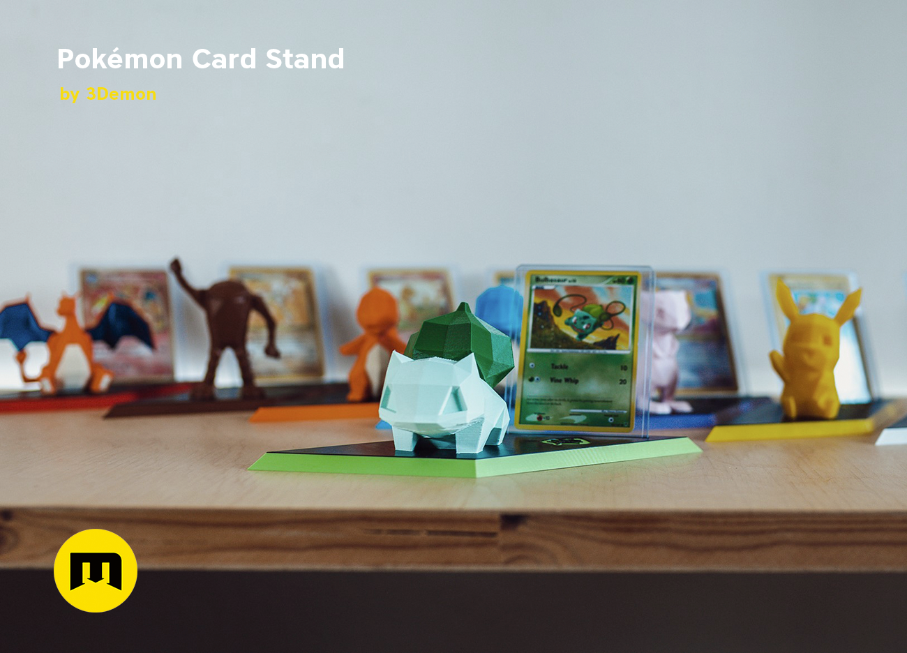 Pokemon Card Stands by 3Demon | Download free STL model | Printables.com