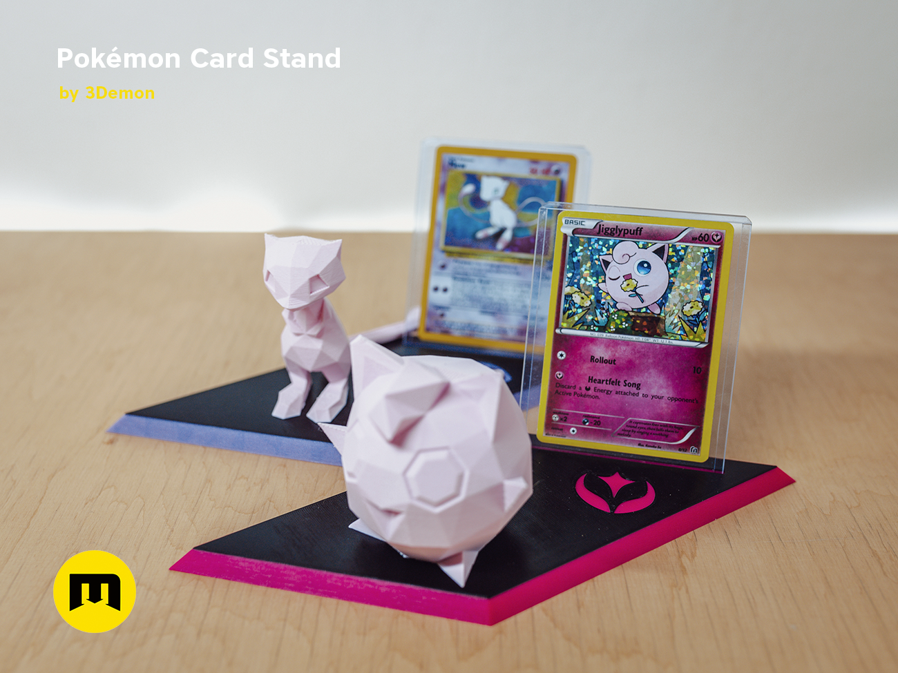 Pokemon Card Stands by 3Demon | Download free STL model | Printables.com