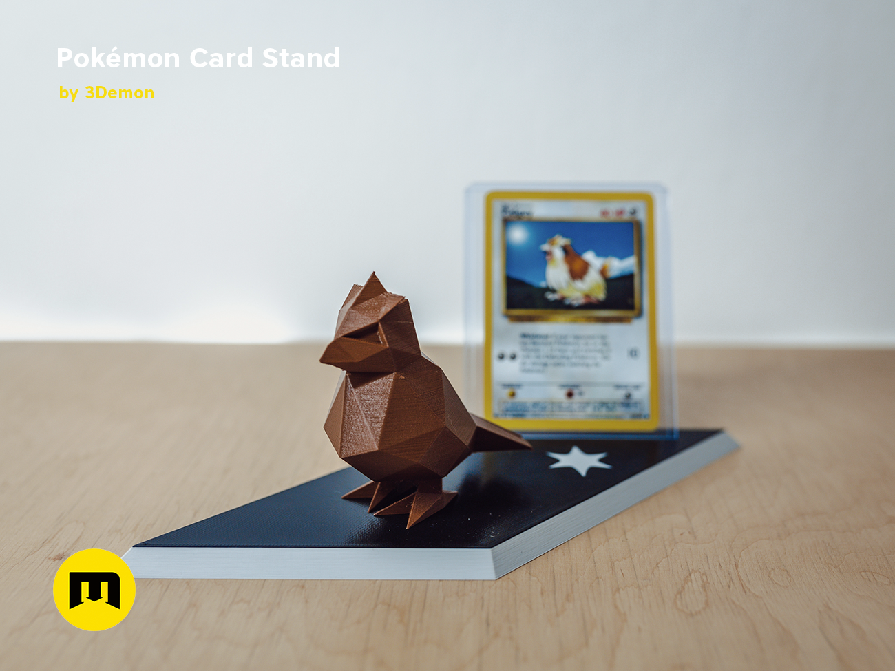 Pokemon Card Stands by 3Demon | Download free STL model | Printables.com