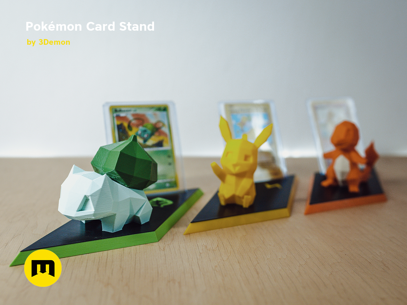 Pokemon Card Stands by 3Demon | Download free STL model | Printables.com