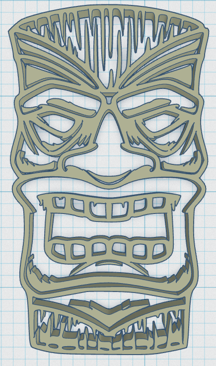 Tiki Keytag 36 by Peter Ennist | Download free STL model | Printables.com