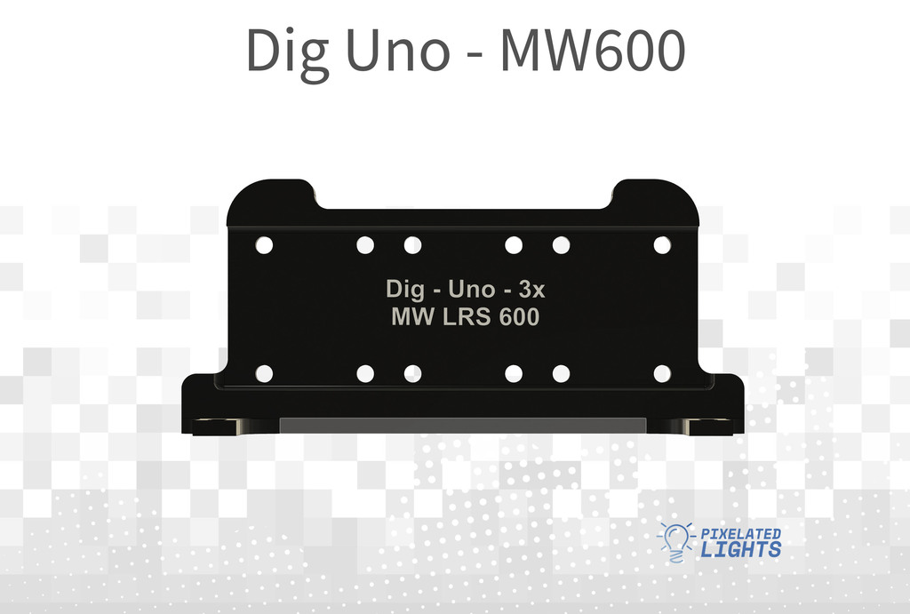 QuinLED Dig Uno - 3x Mount by Derik Whittaker | Download free STL model ...