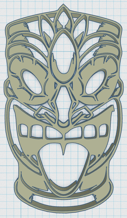 Tiki Keytag 43 by Peter Ennist | Download free STL model | Printables.com