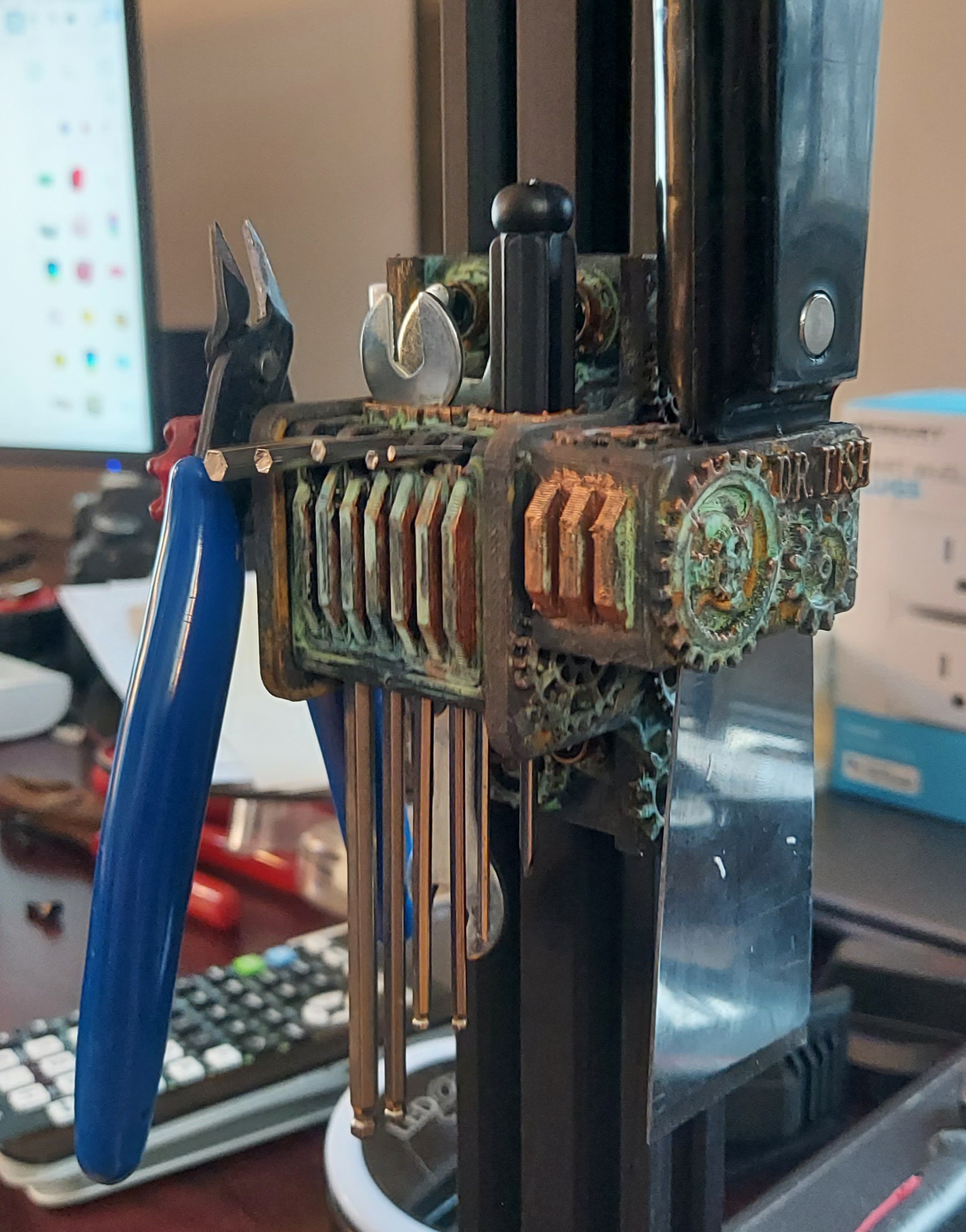 Steampunk tool holder by Philoso Fish | Download free STL model ...