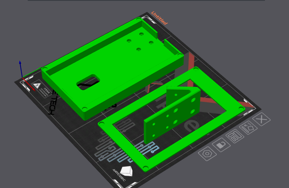 Phone mount for Klipper screen by Allanwrench47 | Download free STL ...