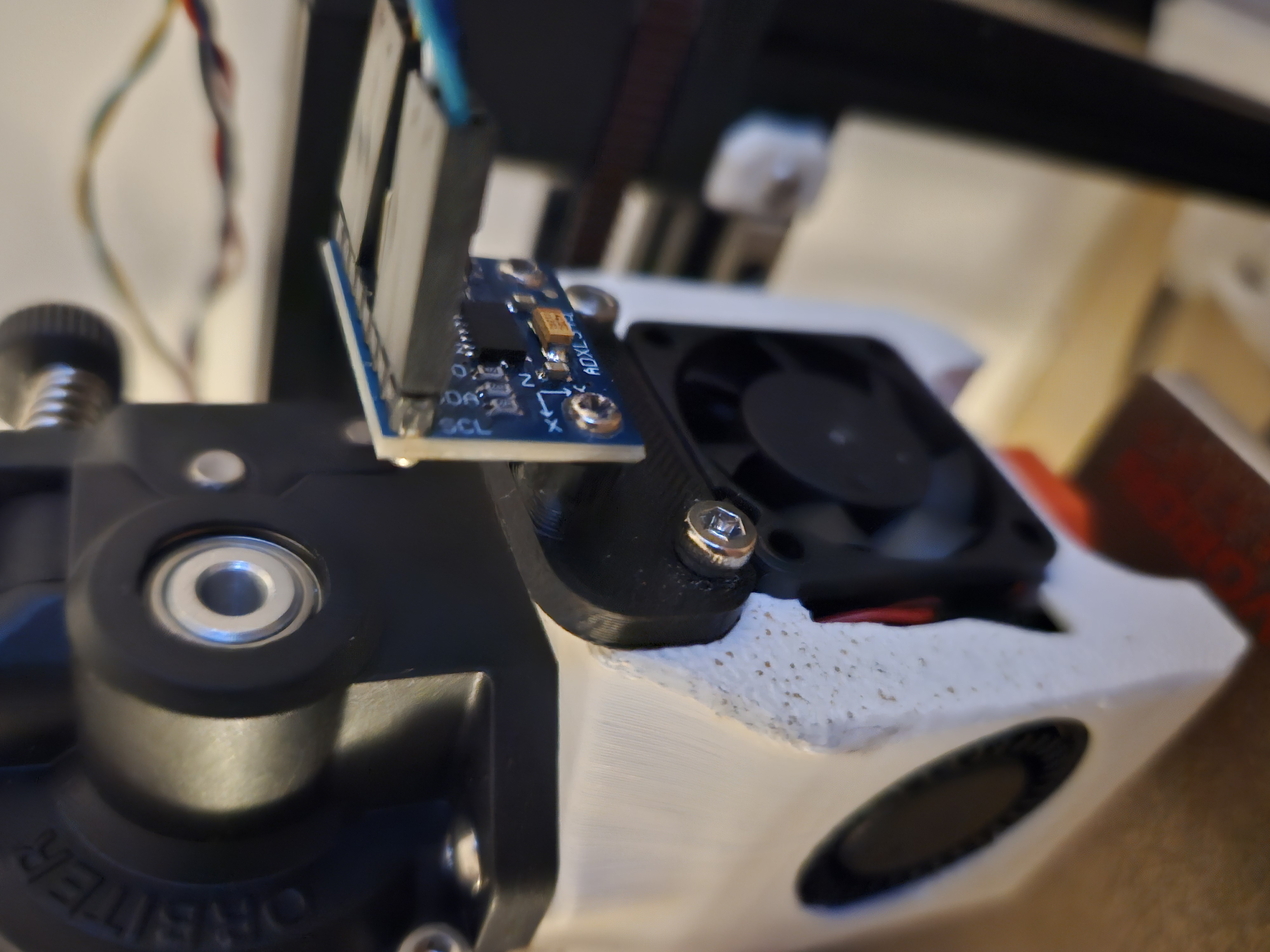 Voron v02 ADXL input shaper adapter by Jindra | Download free STL model ...