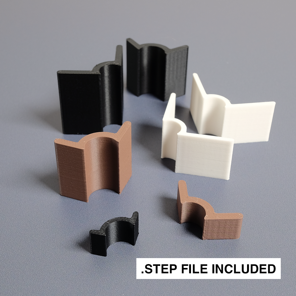 Corner cable clip by sekstrom | Download free STL model | Printables.com