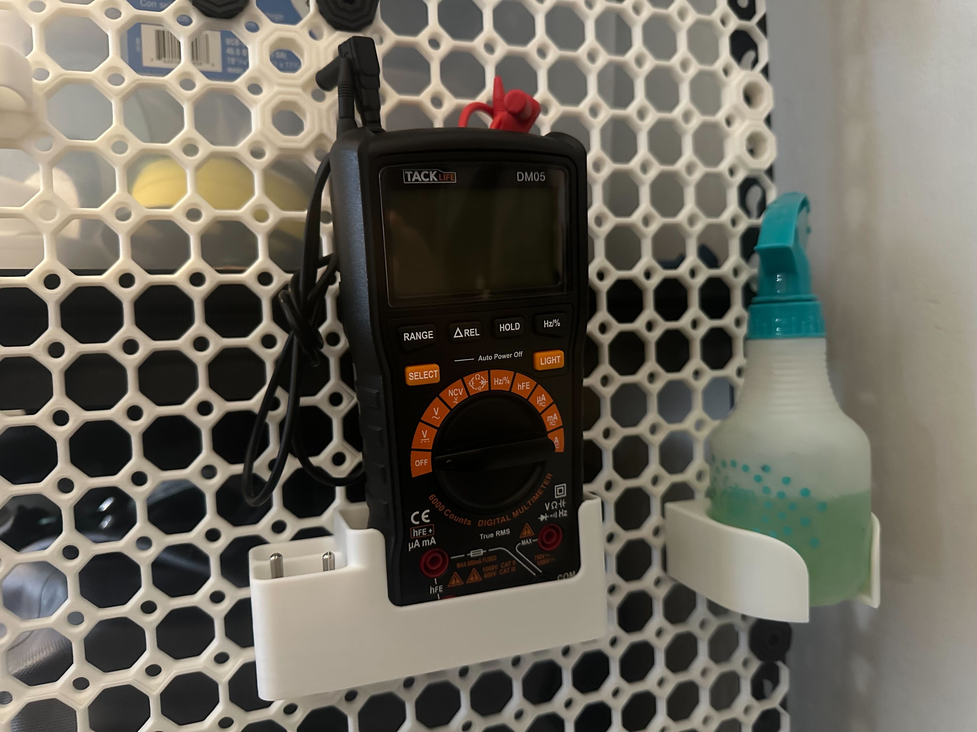 Multiboard Multimeter Mount by zyzzyva | Download free STL model ...