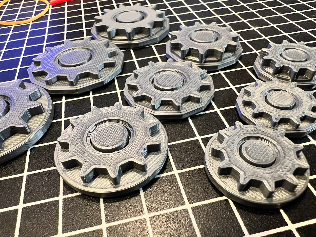 Miniature Bases Gear Pattern by RobertusMaximus | Download free STL ...