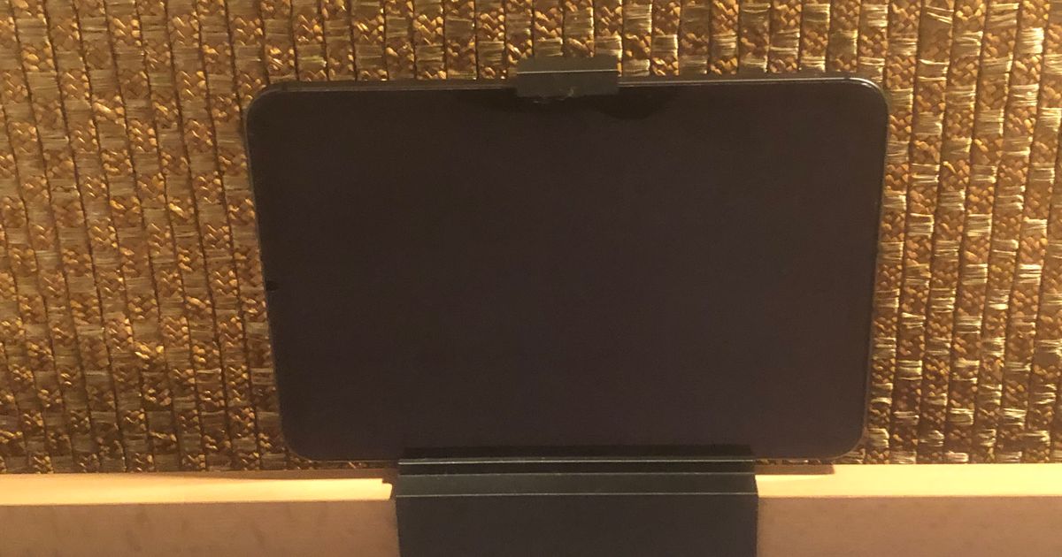 iPad mini holder by Hofik | Download free STL model | Printables.com