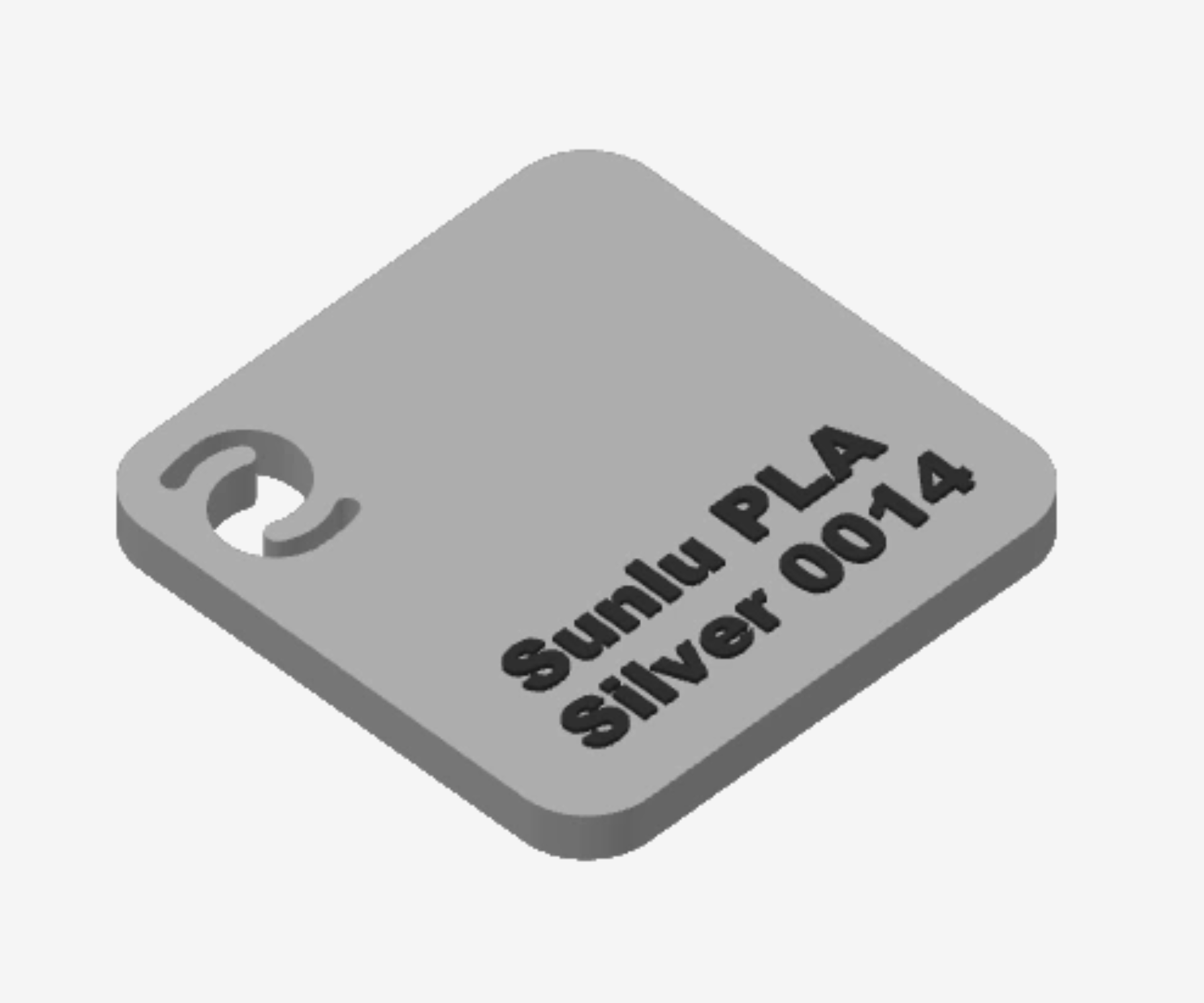 Bambu Lab Original Filament Swatches with Text by platini76 | Download ...