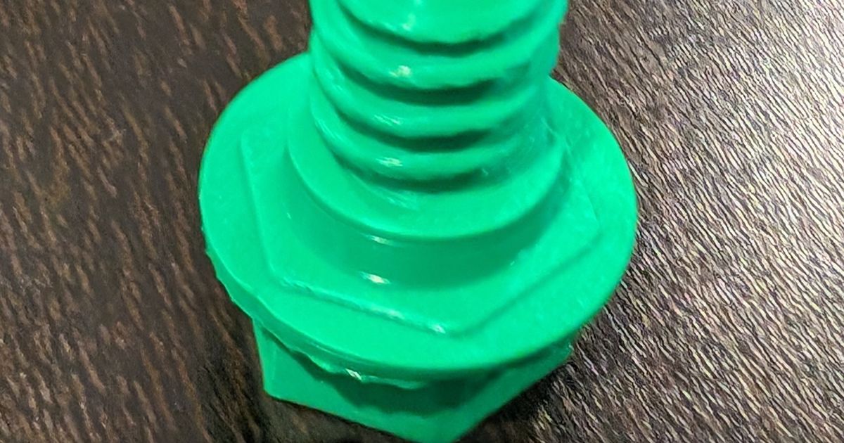 Design & Drill Toy set compatible screw for 3D printed train by KOZAKM ...