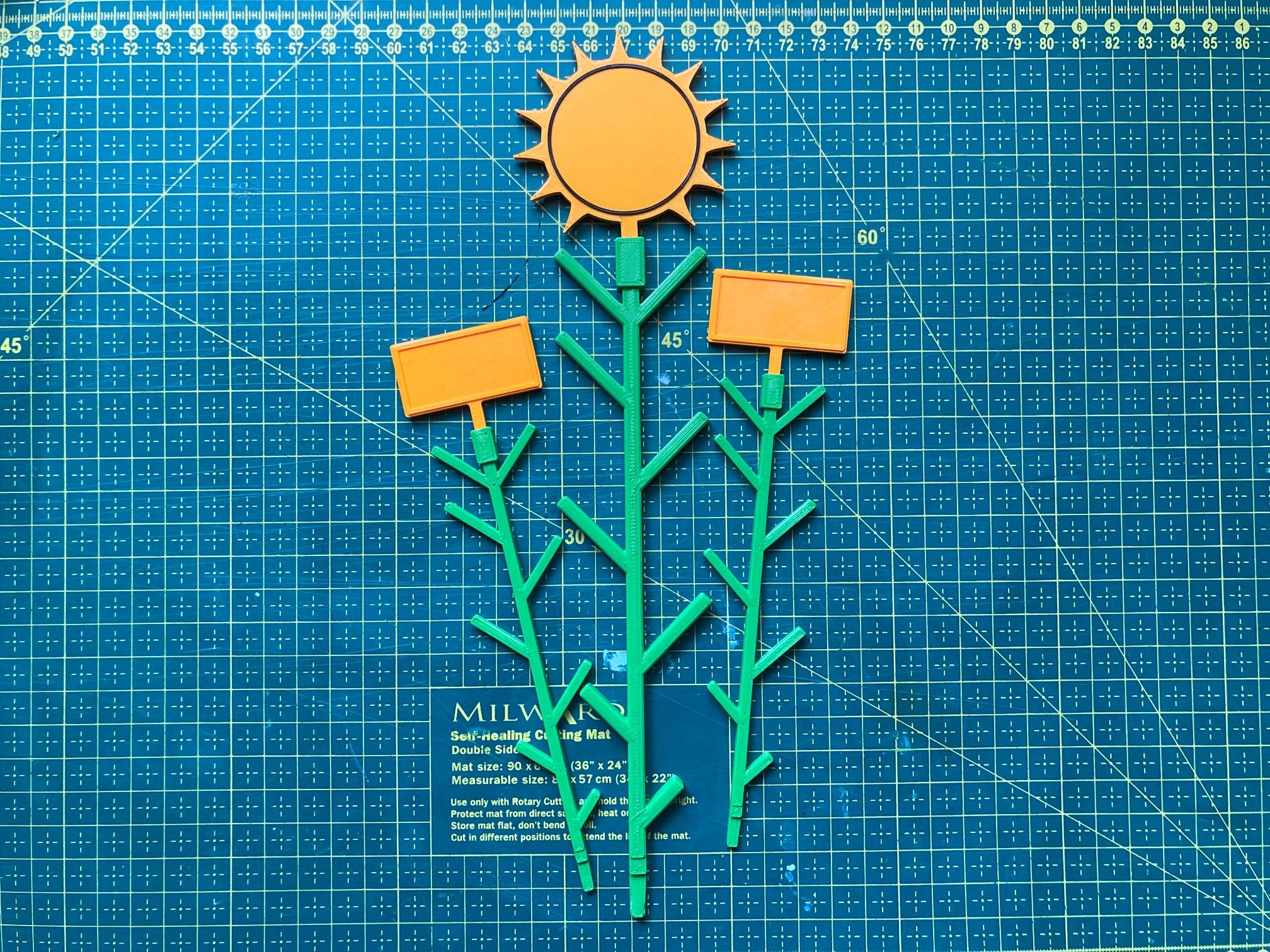 Stackable plant support by Viktor M. | Download free STL model ...