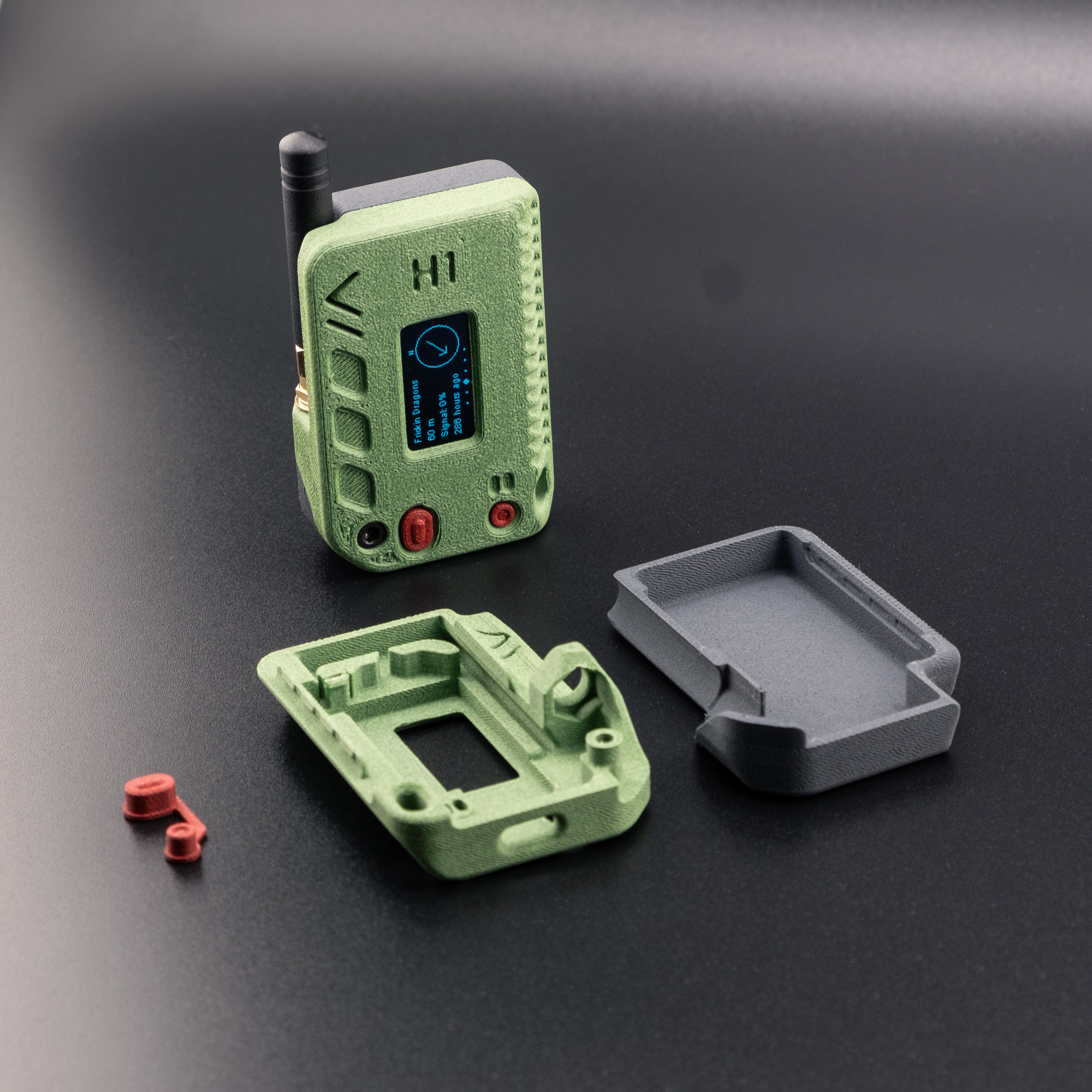 H1 - Case for Heltec V3 running Meshtastic by muzi.works | Download free STL model | Printables.com