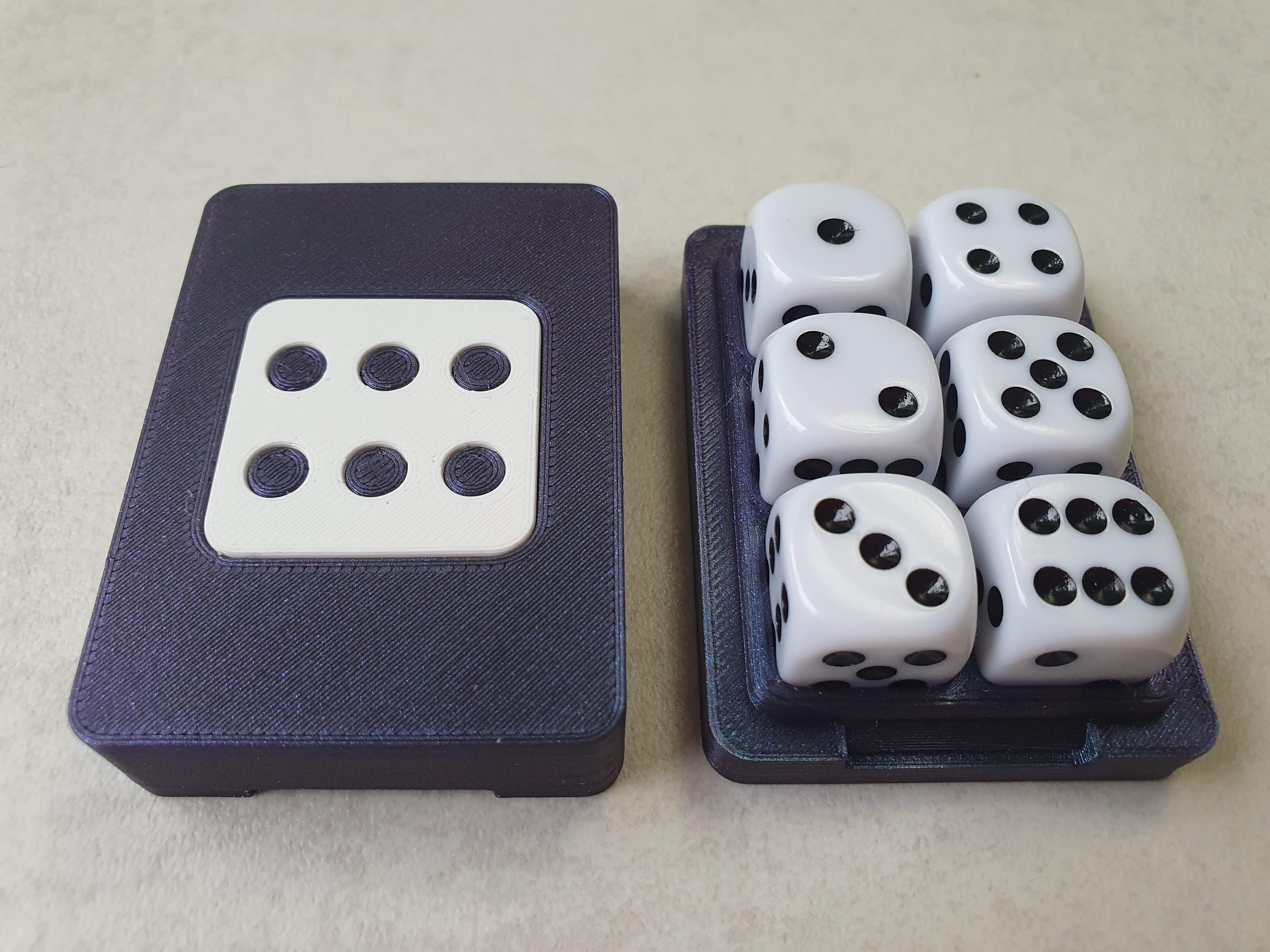 Dice Case with Magnetic Lid by Pomi | Download free STL model ...