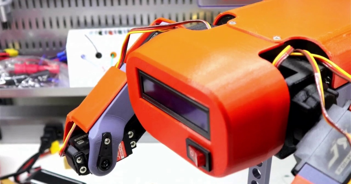 Modified SpotMicro Rear Module by Advanced Hobby Lab | Download free STL model | Printables.com