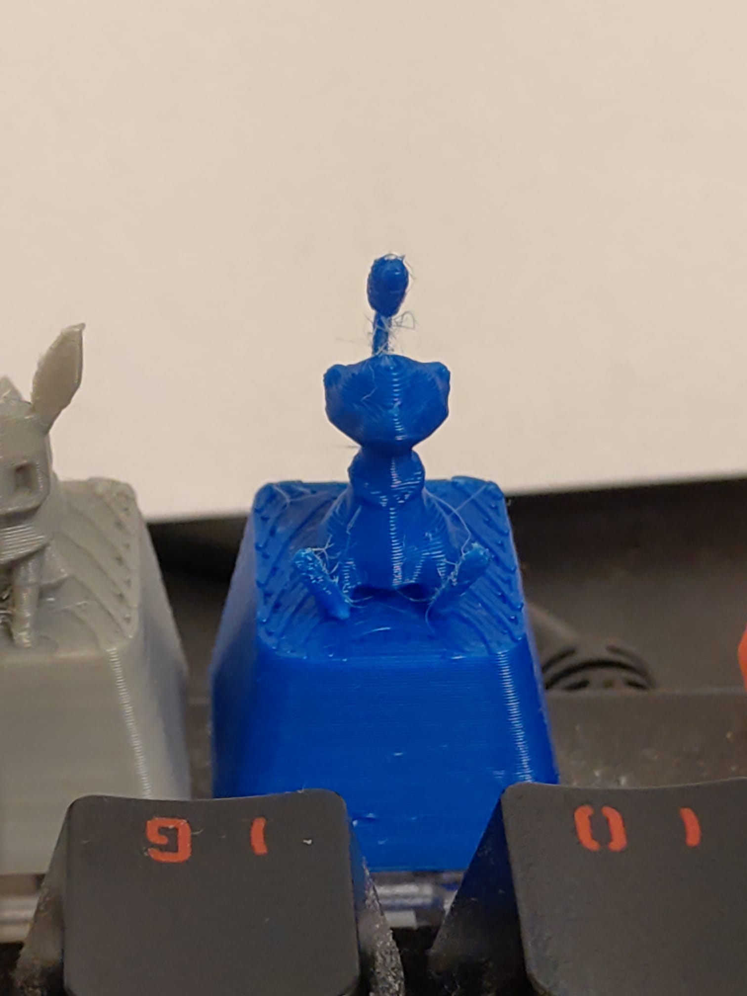 Low Poly Mew Key Caps by pika28samson | Download free STL model ...