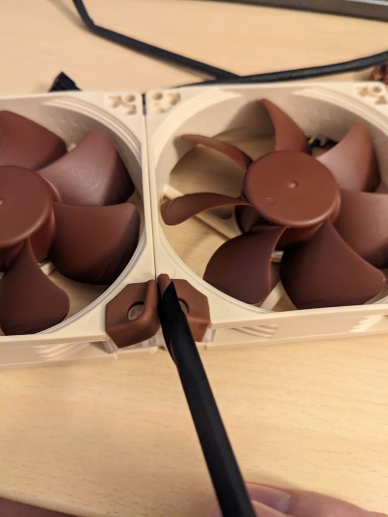 Noctua 92mm fan joiner by brt0z | Download free STL model | Printables.com