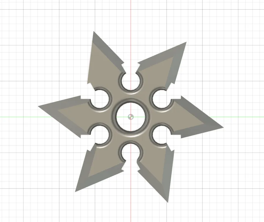Throwing star by Raik | Download free STL model | Printables.com